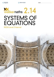 Walker Maths 2.14 Systems of Equations - 9780170416009 | Secondary ...