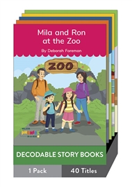 Nelson Phonics-in-a-Box 3: Decodable Story Books x 40 - Buy Book ...