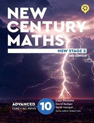 New Century Maths 10 Advanced Student Book - Buy Textbook | Klaas ...