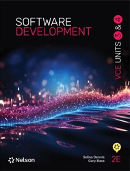 Software Development VCE Units 3 & 4 Student Book with Nelson MindTap ...