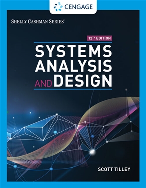Systems Analysis and Design - Buy Textbook | Scott Tilley ...